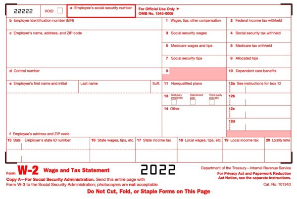 Need to know what the W-2 boxes mean? We can help! | Fingercheck