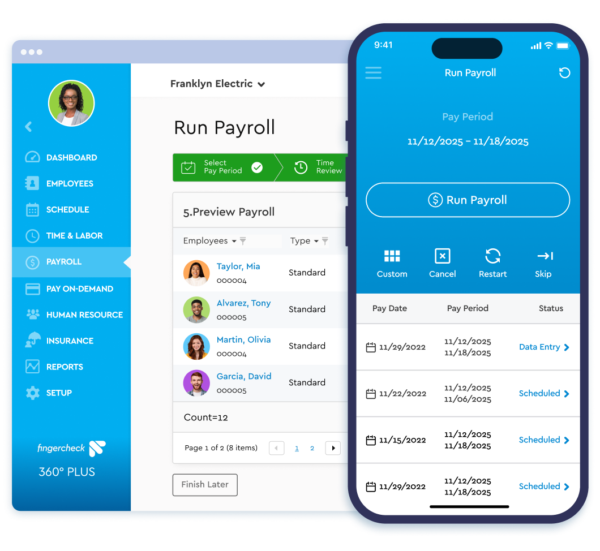 Payroll & HR Solutions for Healthcare | Fingercheck