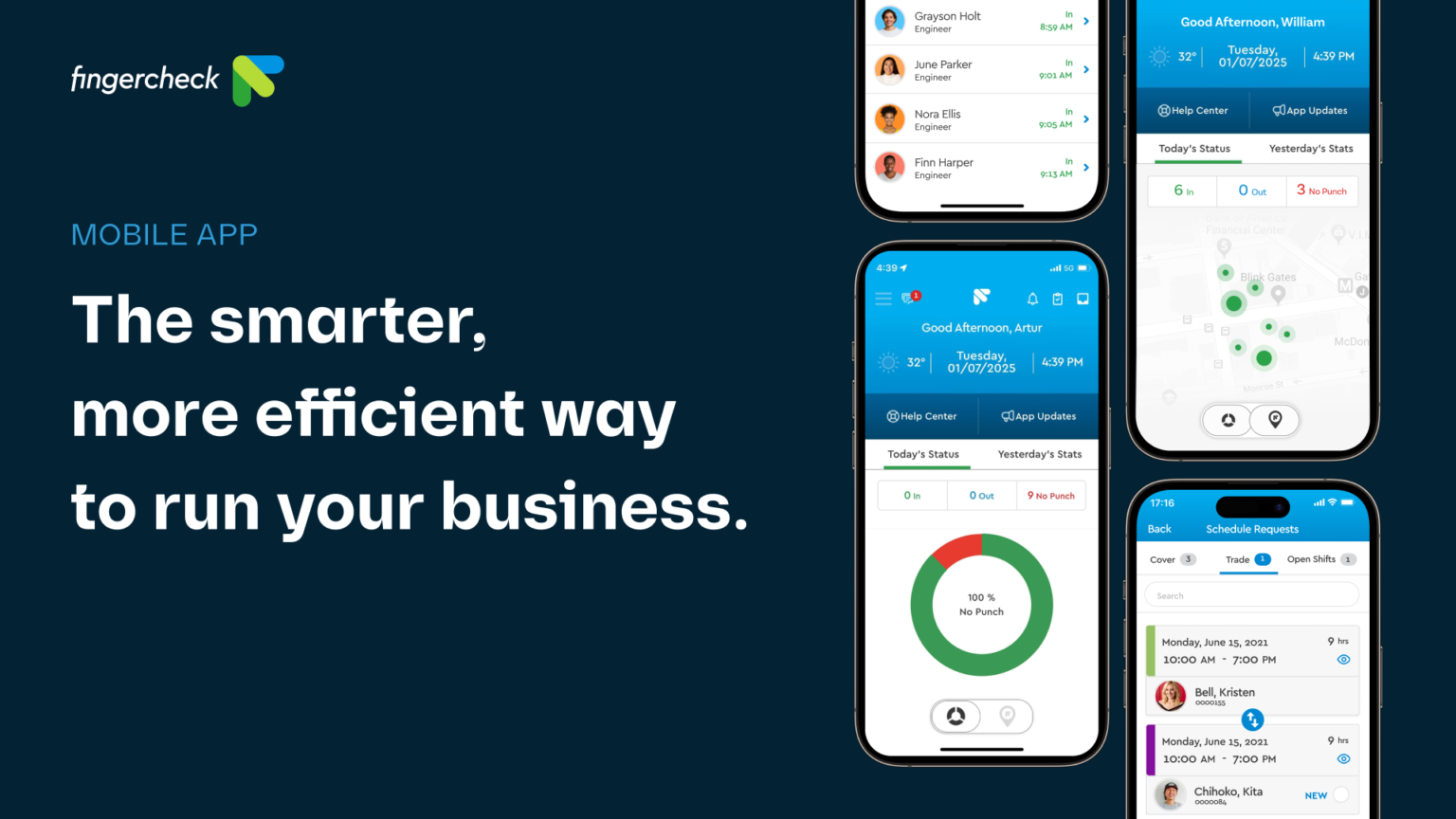 Download Our Mobile App | Fingercheck